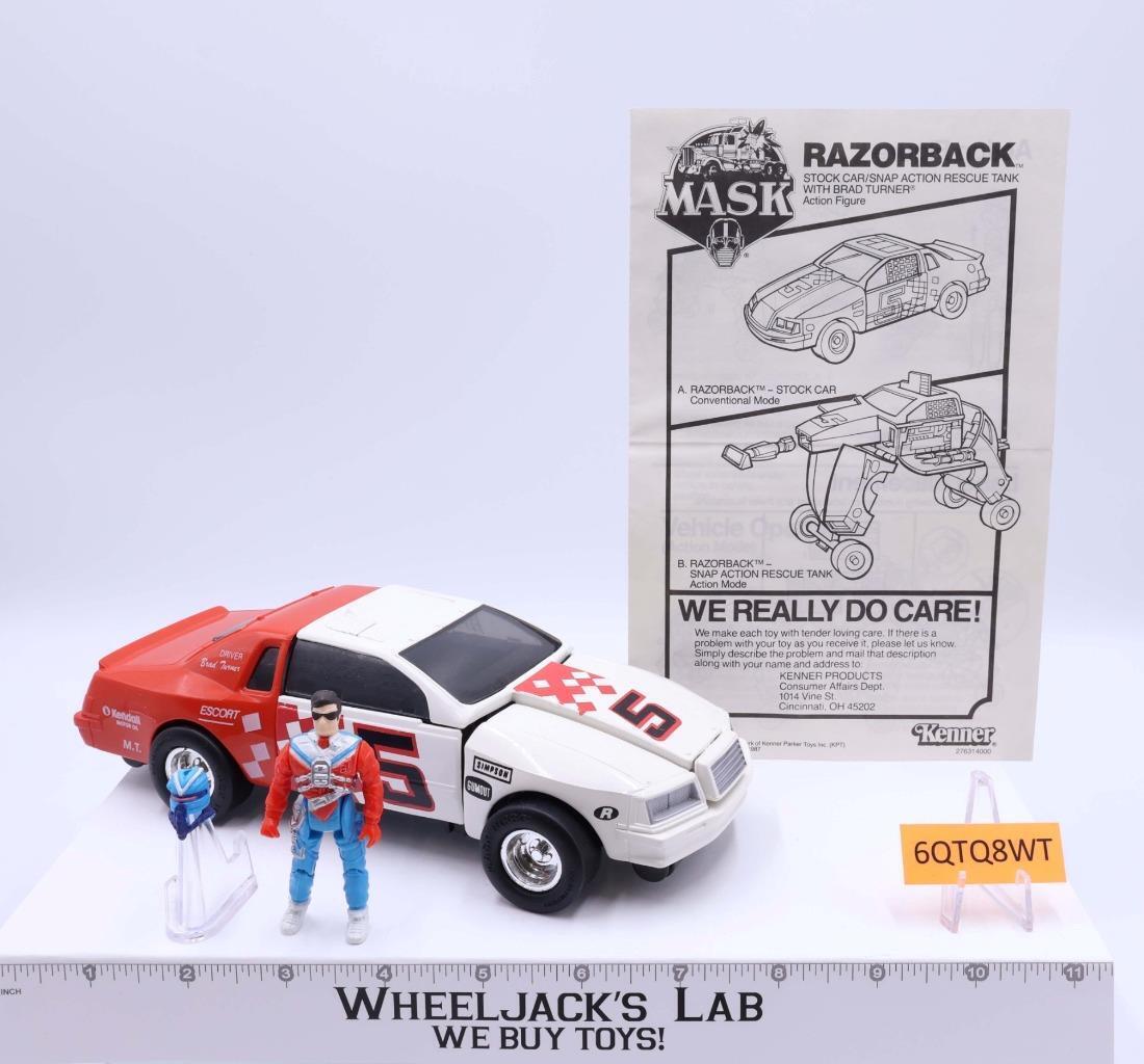 Razorback W/ Brad Turner 100% Complete MASK Kenner 1987 Vintage Vehicle ...