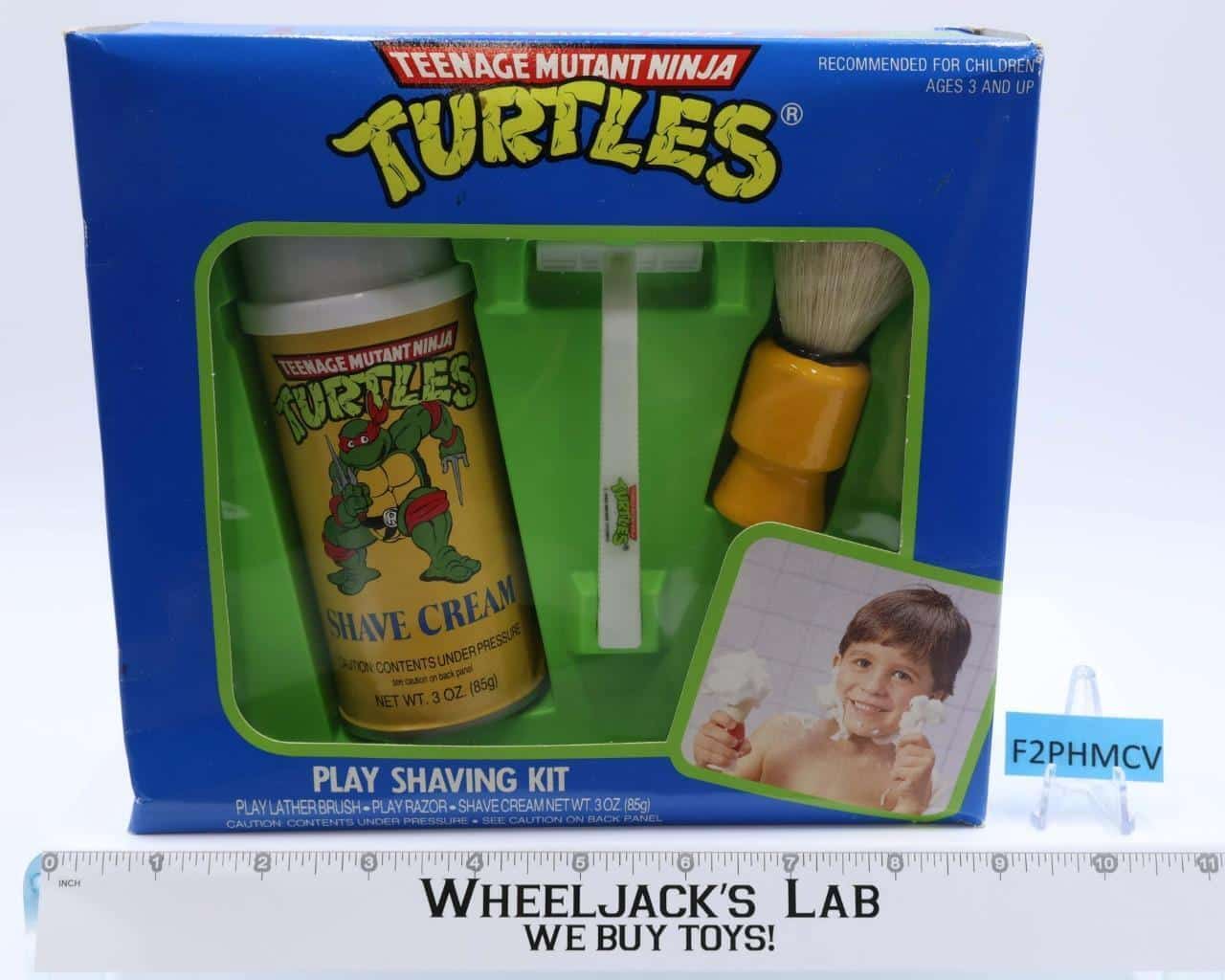 Play Shaving Kit Teenage Mutant Ninja Turtle 1989 DuCair Bioessence NEW ...