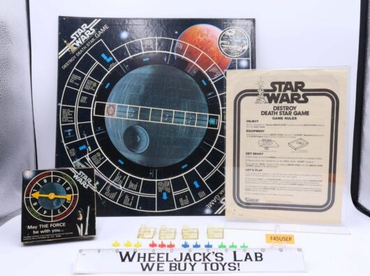 Destroy Death Star Board Game 100% Complete Star Wars 1977 Kenner ...