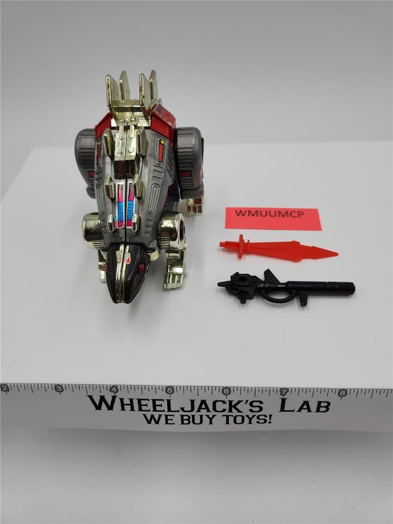 G2 Snarl GRAY SILVER 100% Complete 1992 Vintage Hasbro Transformers ...