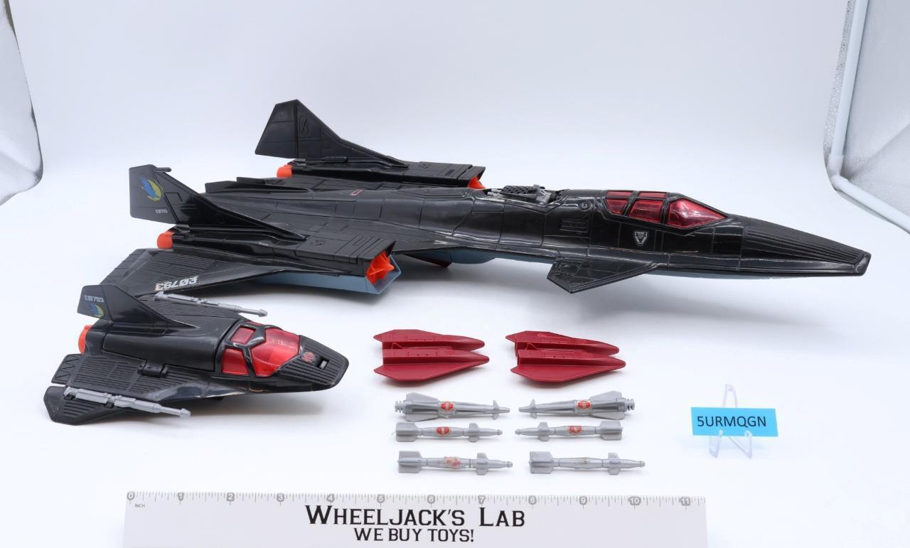 Cobra Night Raven S3P 100% Complete GI Joe 1986 Hasbro Action Figure ...