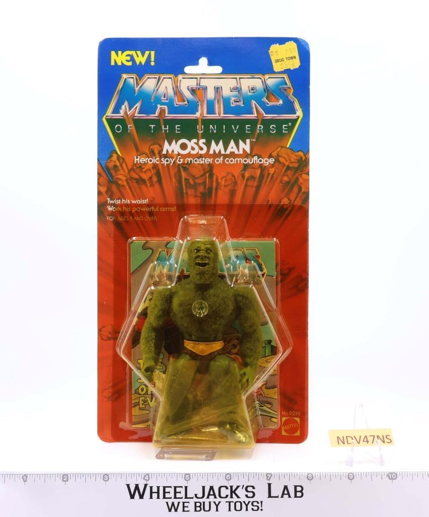 Moss Man Masters of the Universe MOTU 1984 Mattel MOSC SEALED NEW ...