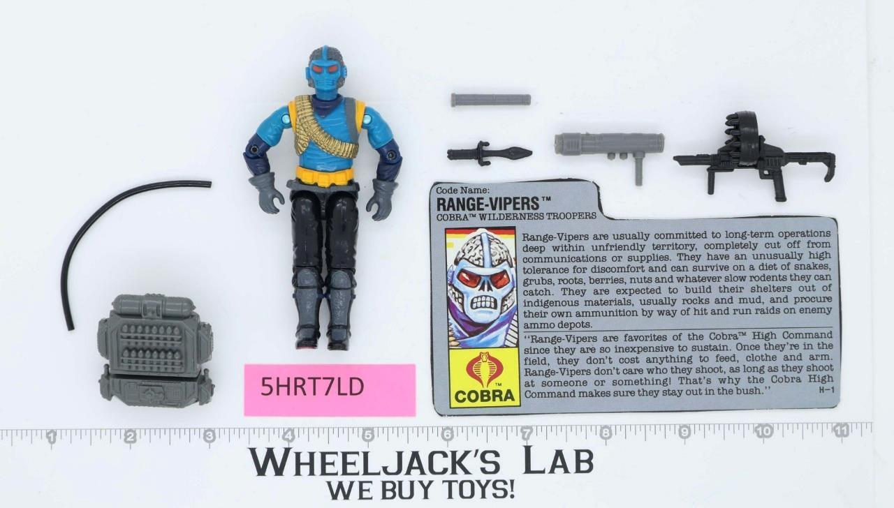 Range-Vipers V1 100% Complete 1990 G.I. Joe Hasbro Vintage Action ...