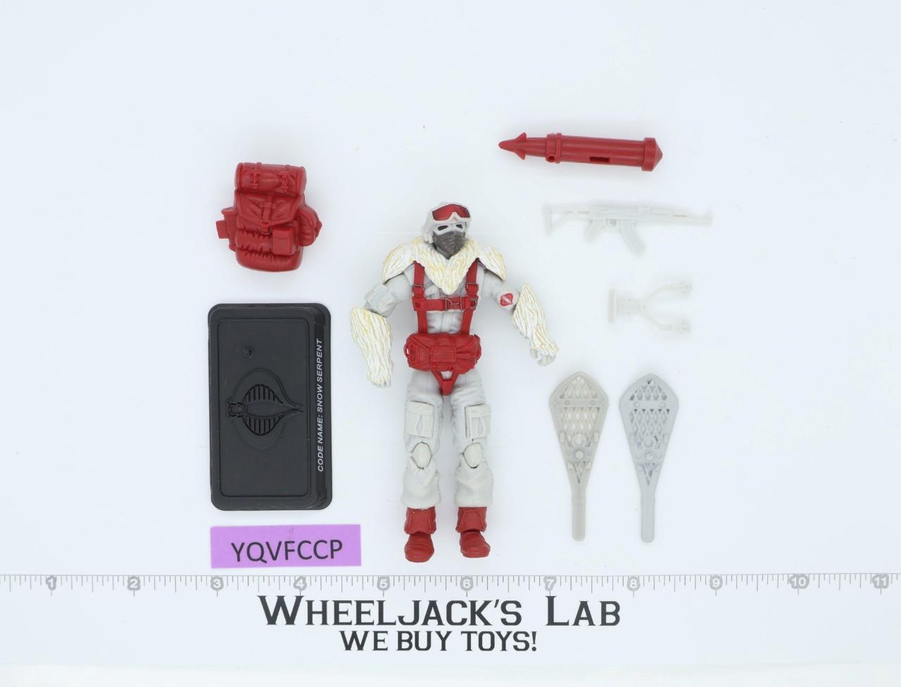 Snow Serpent Officer v2 100% Complete G.I. Joe POC 2010 Hasbro Action ...