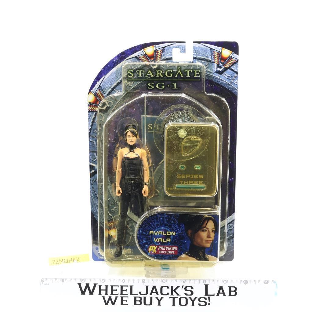 Avalon Vala Stargate SG-1 PX Exclusive Series 3 MOSC Diamond Select Figure - Wheeljack's Lab