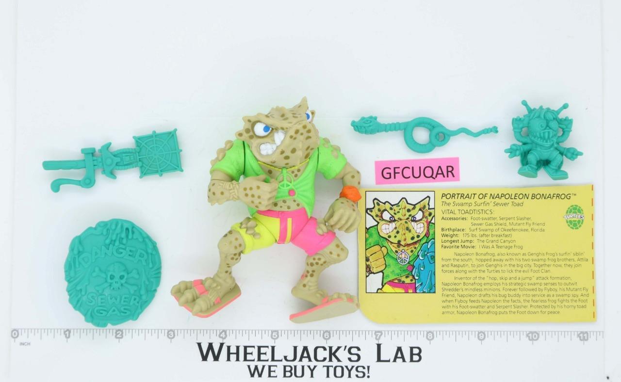 Napoleon Bonafrog 100% Complete Teenage Mutant Ninja Turtles TMNT ...