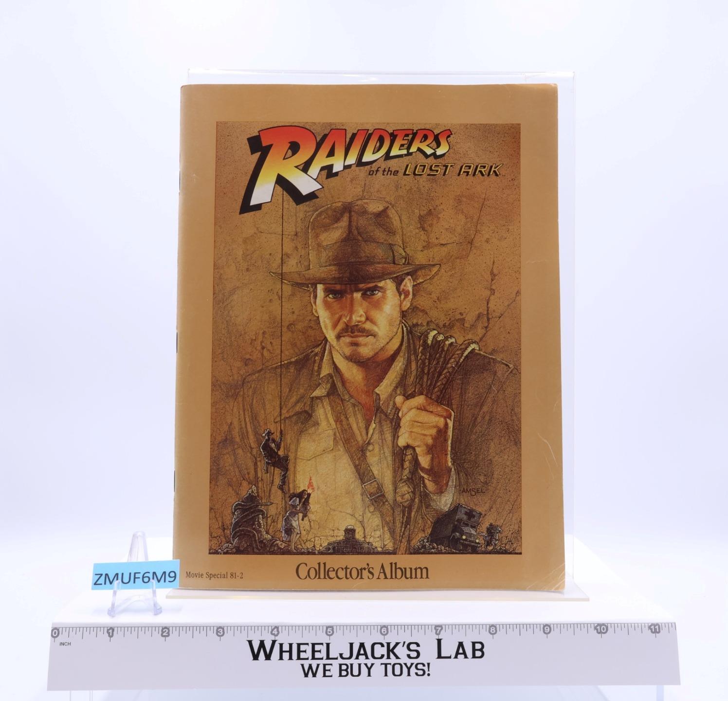 Indiana Jones Raiders of the Lost Ark Collector's Album Movie Special ...