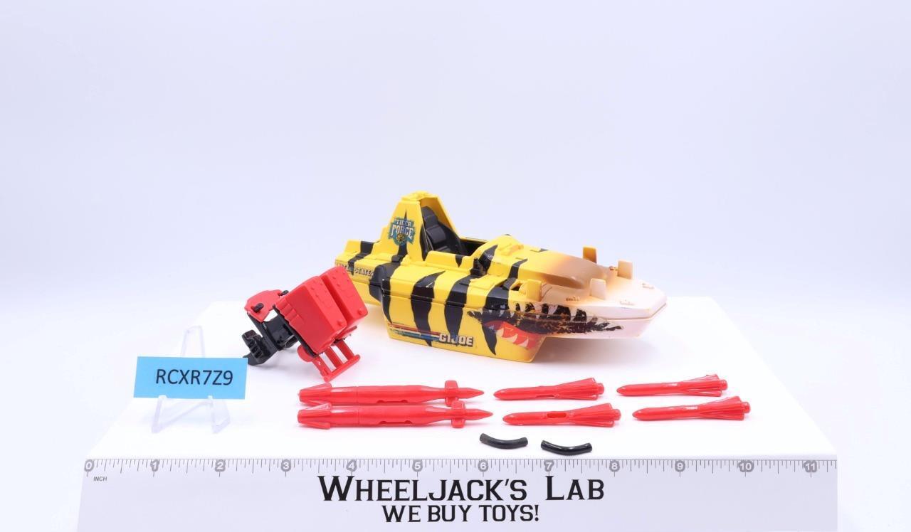 Tiger Fish 100% Complete GI Joe Tiger Force 1989 Hasbro Vehicle Action ...