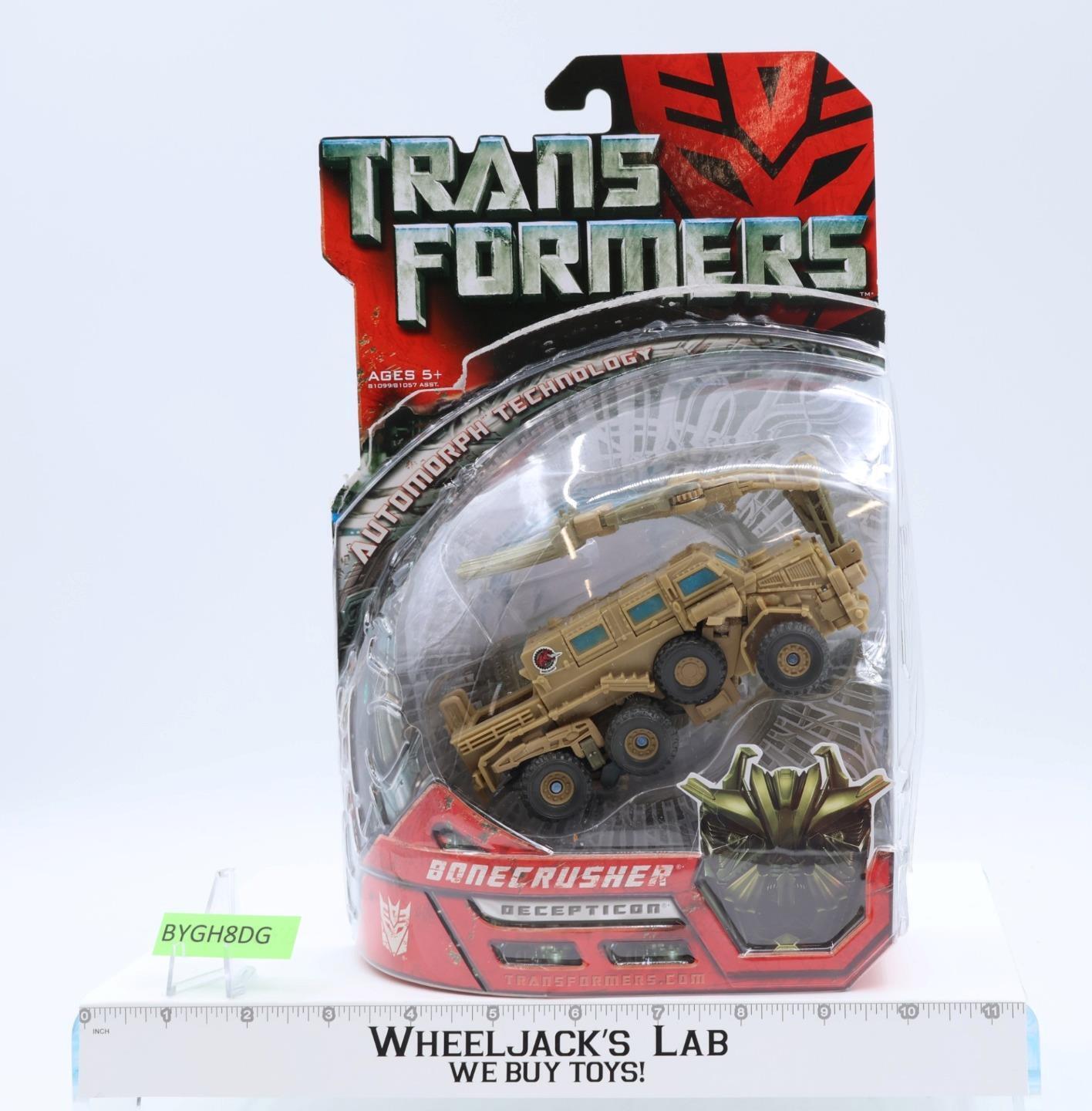 Bonecrusher 100% Complete Deluxe Class Transformers Movie 2007 Hasbro Figure - Wheeljack's Lab