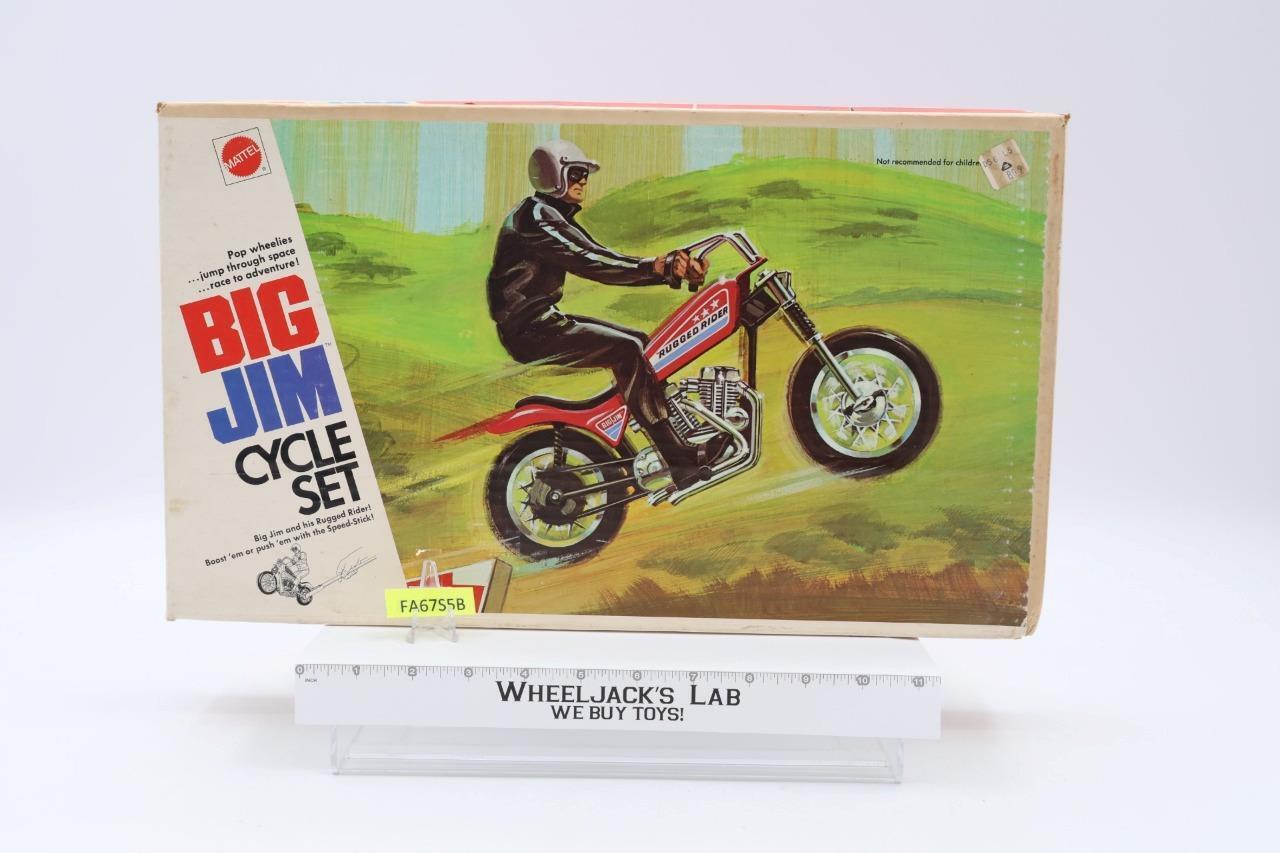 Rugged Rider Cycle Set Big Jim 1972 Mattel Vintage Action Figure ...