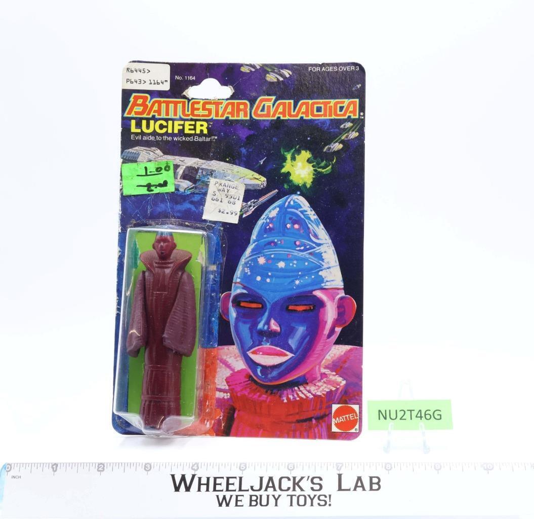 Lucifer Battlestar Galactica W/Card & Bubble 1978 Mattel Vintage Figure ...