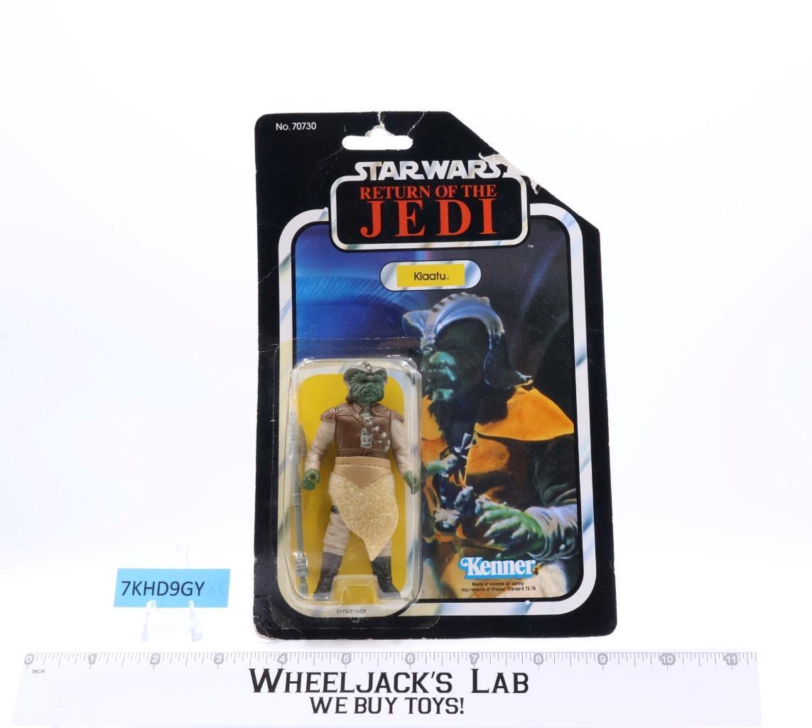 Klaatu 77 Back-A Star Wars ROTJ 1983 Kenner Action Figure NEW MOSC ...