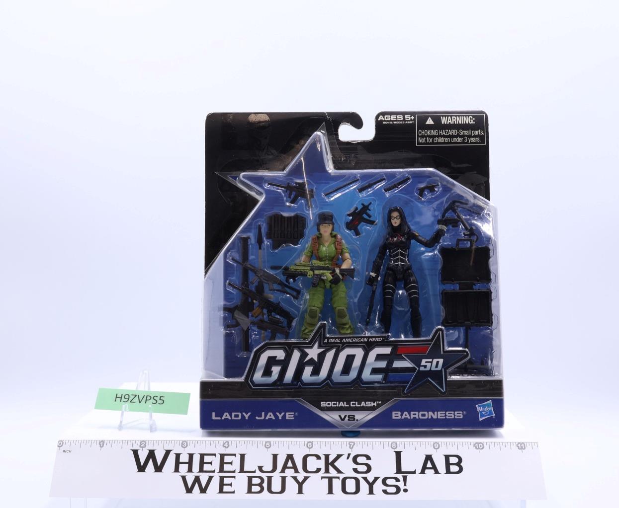 Lady Jaye vs Baroness Social Clash 50th Anniversary Two Pack Gi Sealed ...