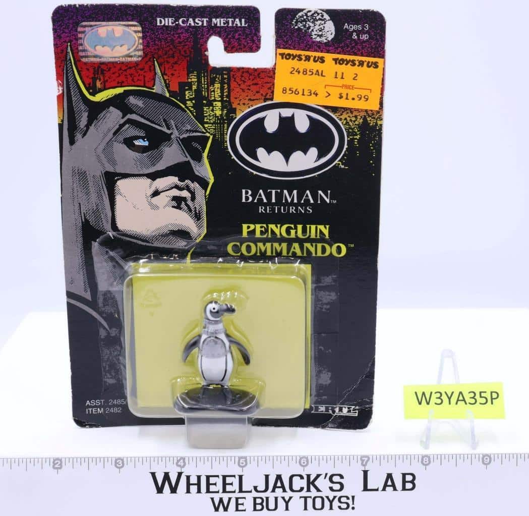 Penguin Commando DC Comics Batman Returns 1991 ERTL Action Figure NEW ...