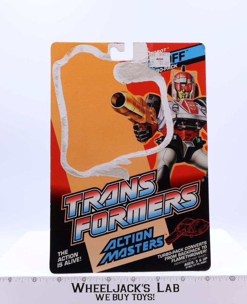 Kick-Off Cardback 1989 Vintage Hasbro G1 Transformers Action Figure ...