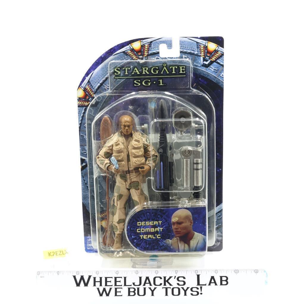Desert Combat Teal'c Stargate SG-1 Series 4 MOSC Diamond Select Toys Figure 2007 - Wheeljack's Lab