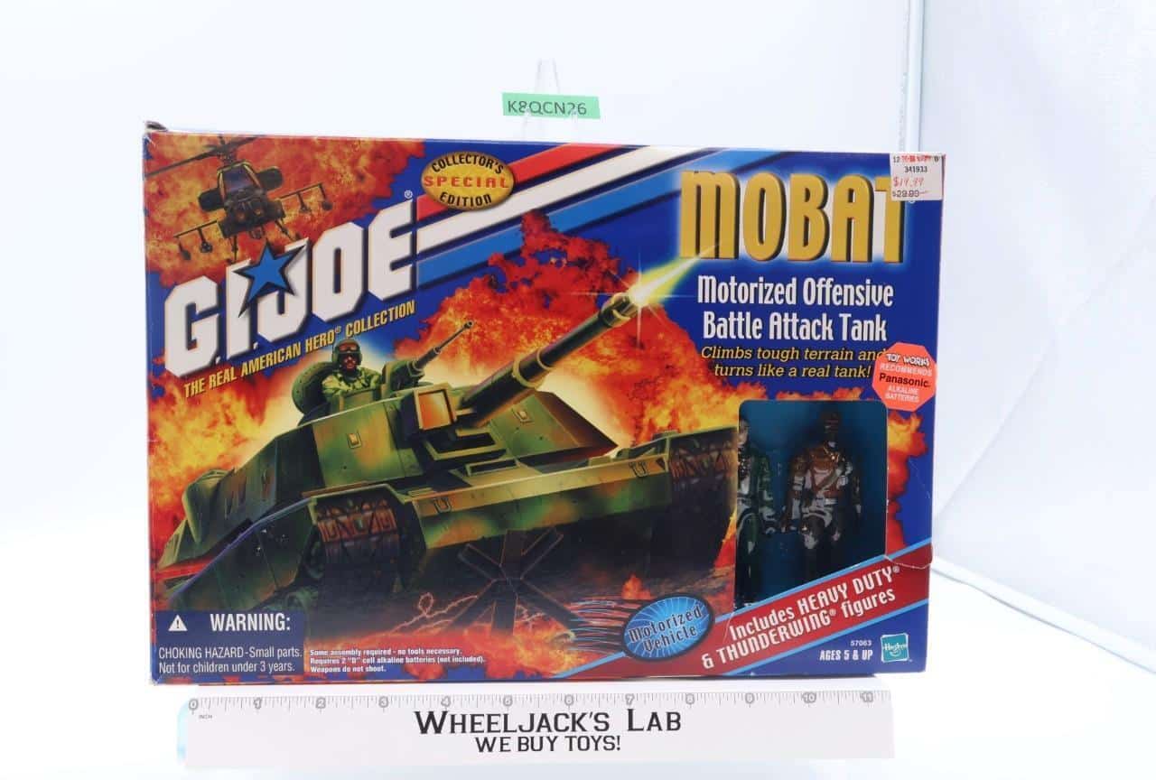 Mobat W/ Heavy Duty & Thunderwing GI Joe 2000 Collector's Edition ...