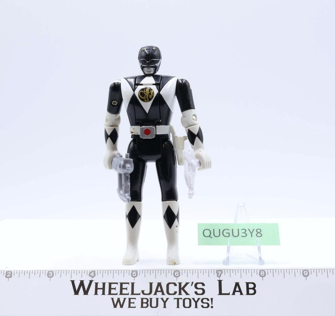 Auto Morphin Zack Black Ranger Power Rangers 1993 Bandai Vintage ...