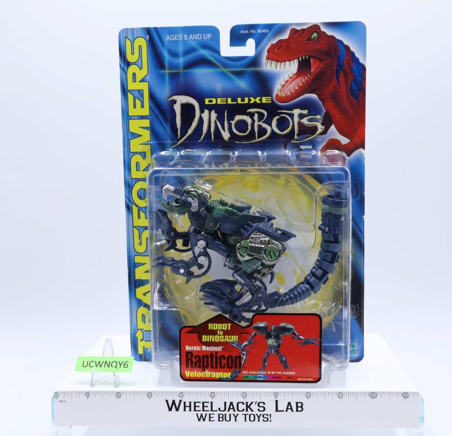 Rapticon 100% Complete Transformers Beast Machines 2000 Hasbro Action ...