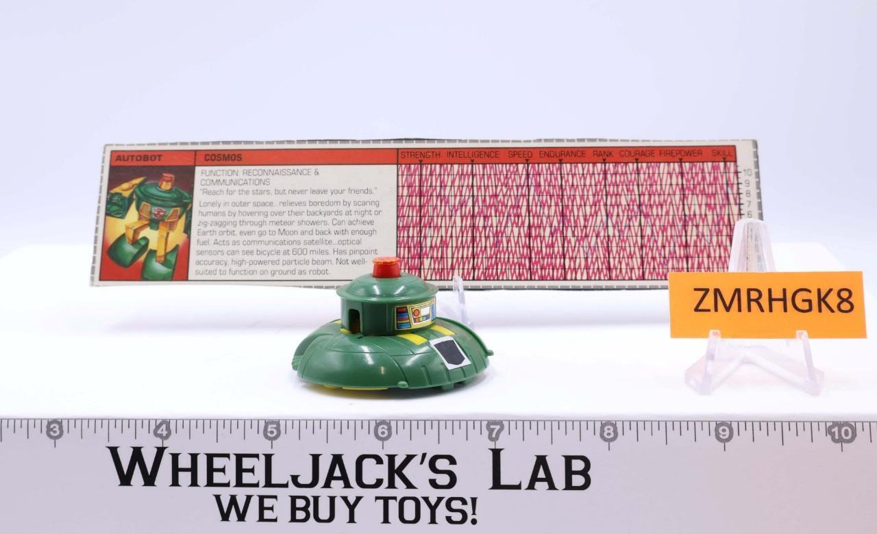 Cosmos 100% Complete Vintage 1985 G1 Transformers Hasbro Action Figure ...