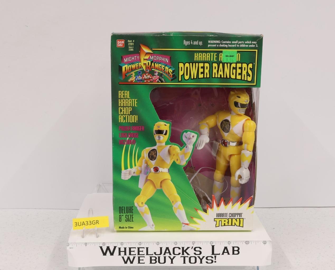 Karate Choppin' Trini Complete Mighty Morphin Power Rangers 1994 Bandai ...
