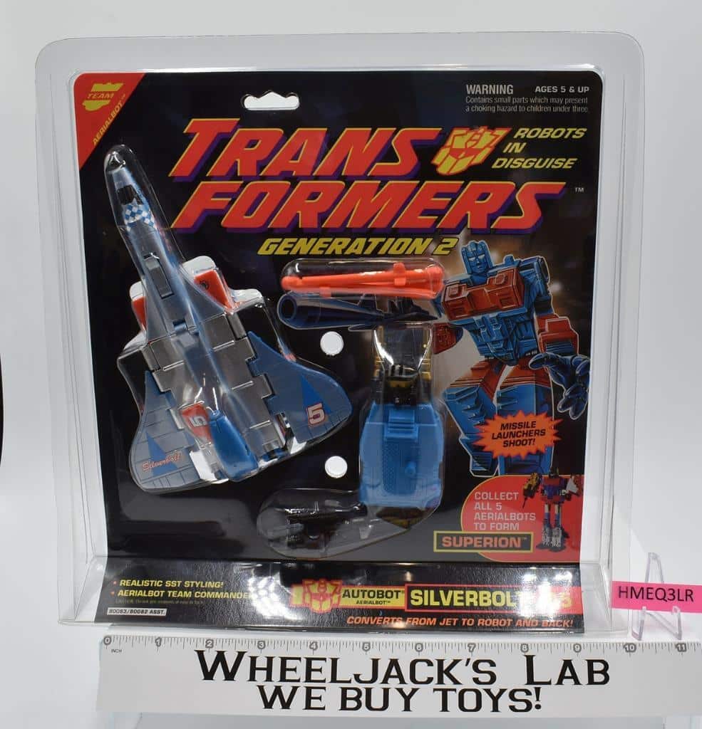 Silverbolt Autobot G2 Transformers 1993 Hasbro Action Figure NEW MISB ...