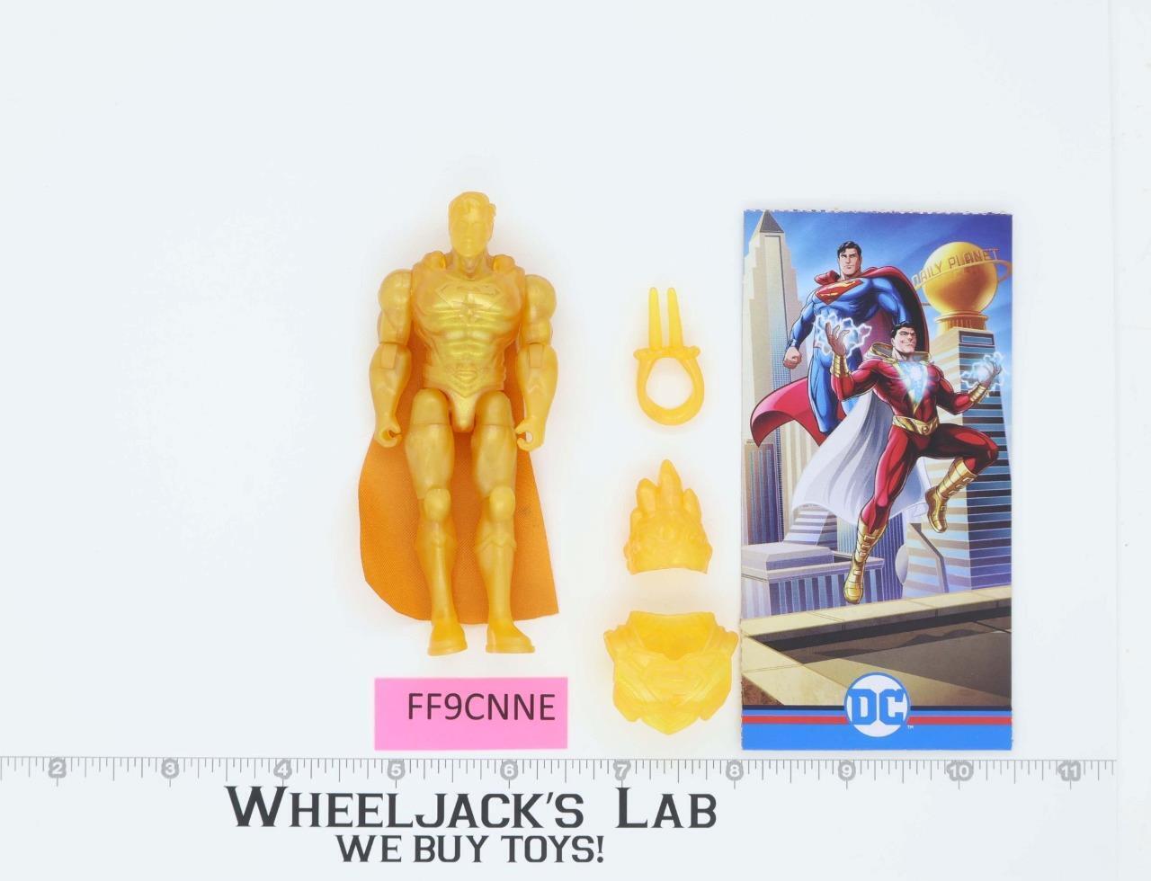 Gold Superman 100% Complete DC Comics Heroes Unite 2020 Spin Master ...