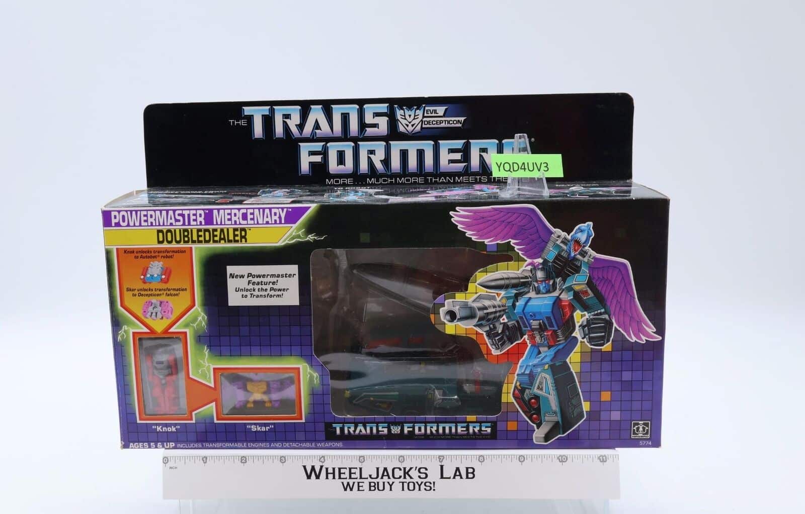 Doubledealer Powermaster W/Box & Insert 100% Complete G1 Transformers ...