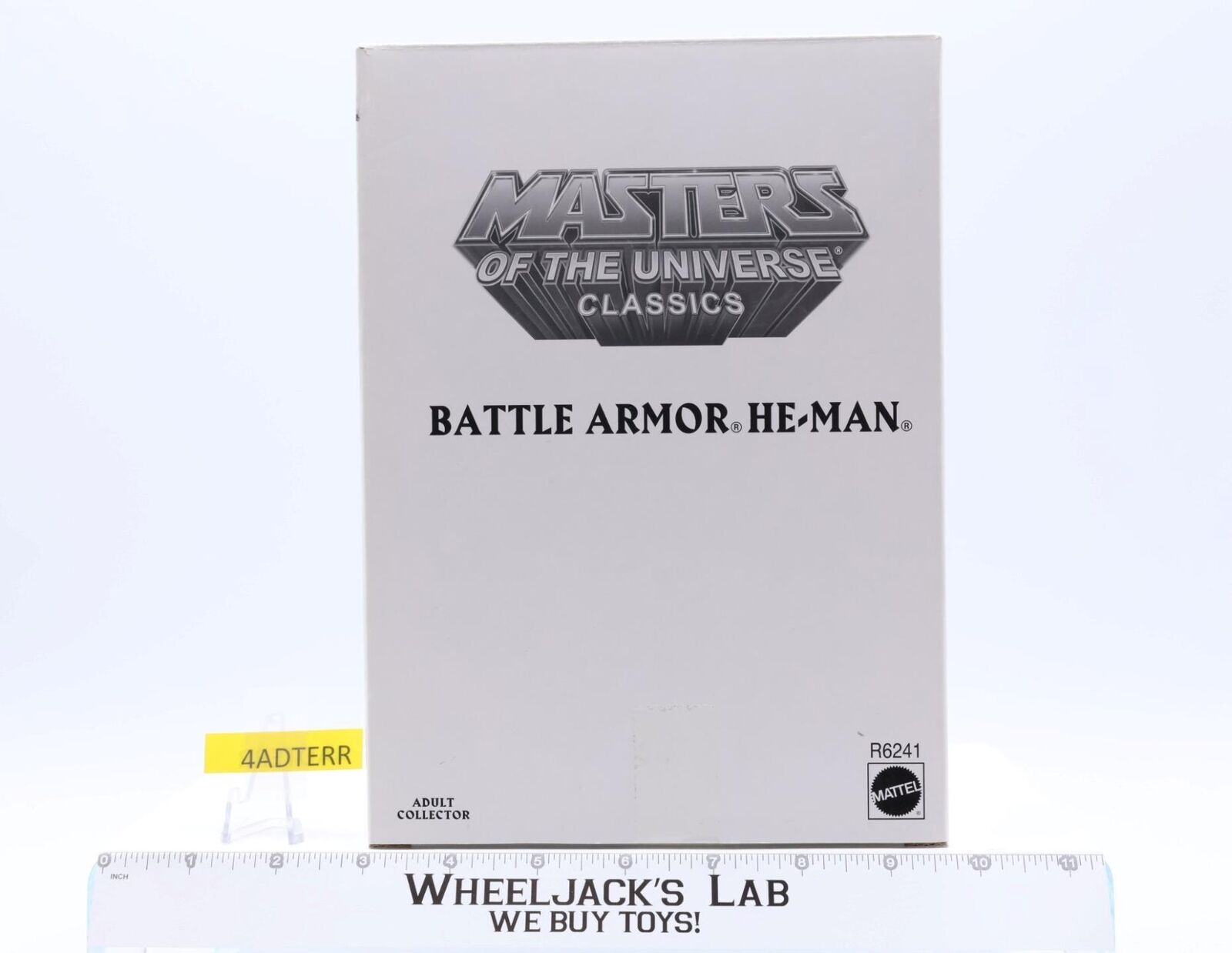 Battle Armor He-Man w/Mailer He-Man Masters of Universe Classics MOTUC ...