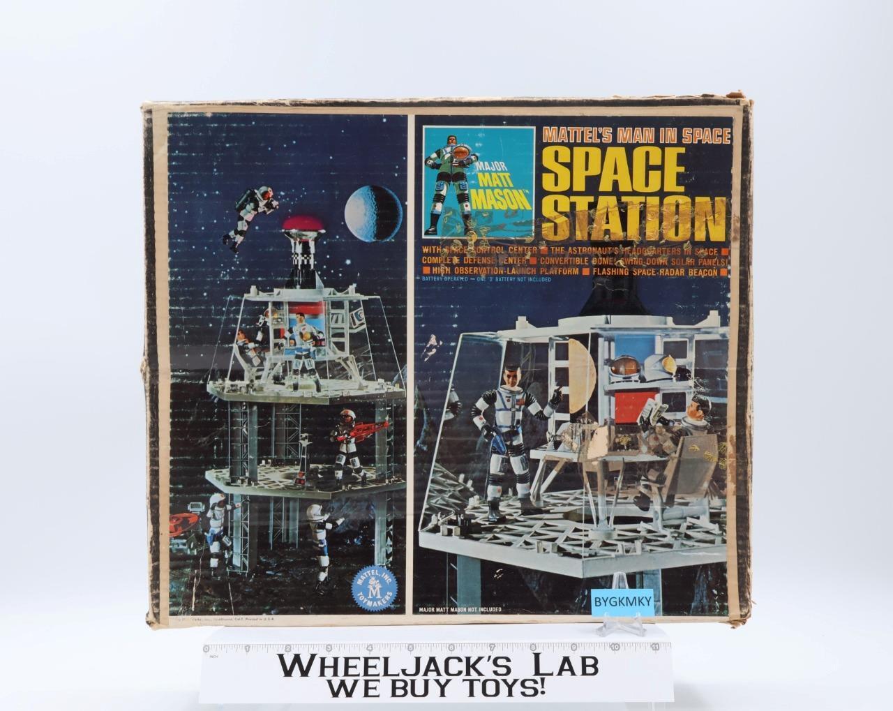 Space Station 100% Complete W/ Box Major Matt Mason in Space 1966 ...