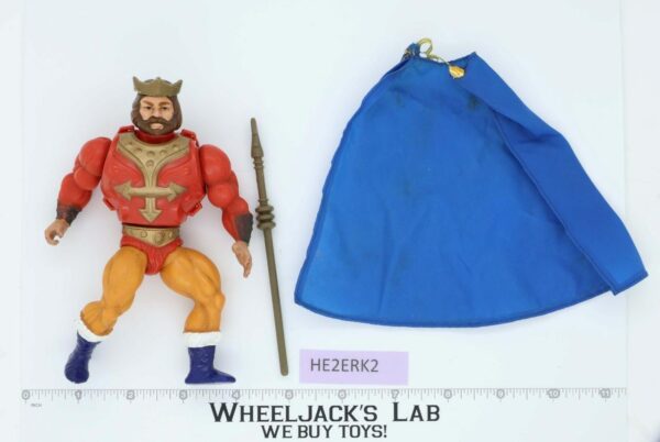 King Randor 100% Complete He-Man Masters of the Universe MOTU Mattel ...