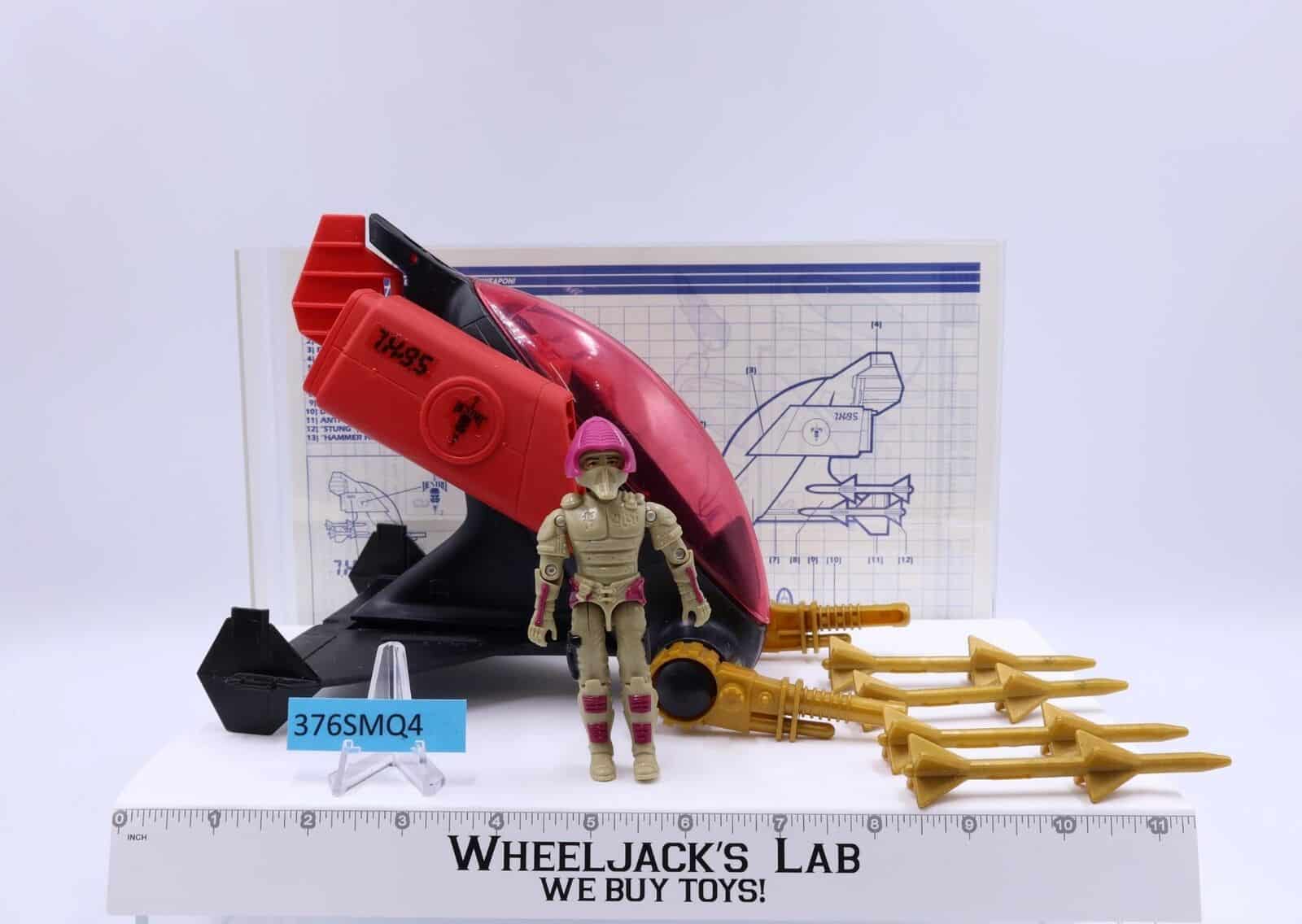 A.G.P. Anti-Gravity Pod W/ Nullifier 100% Complete GI Joe 1988 Hasbro ...