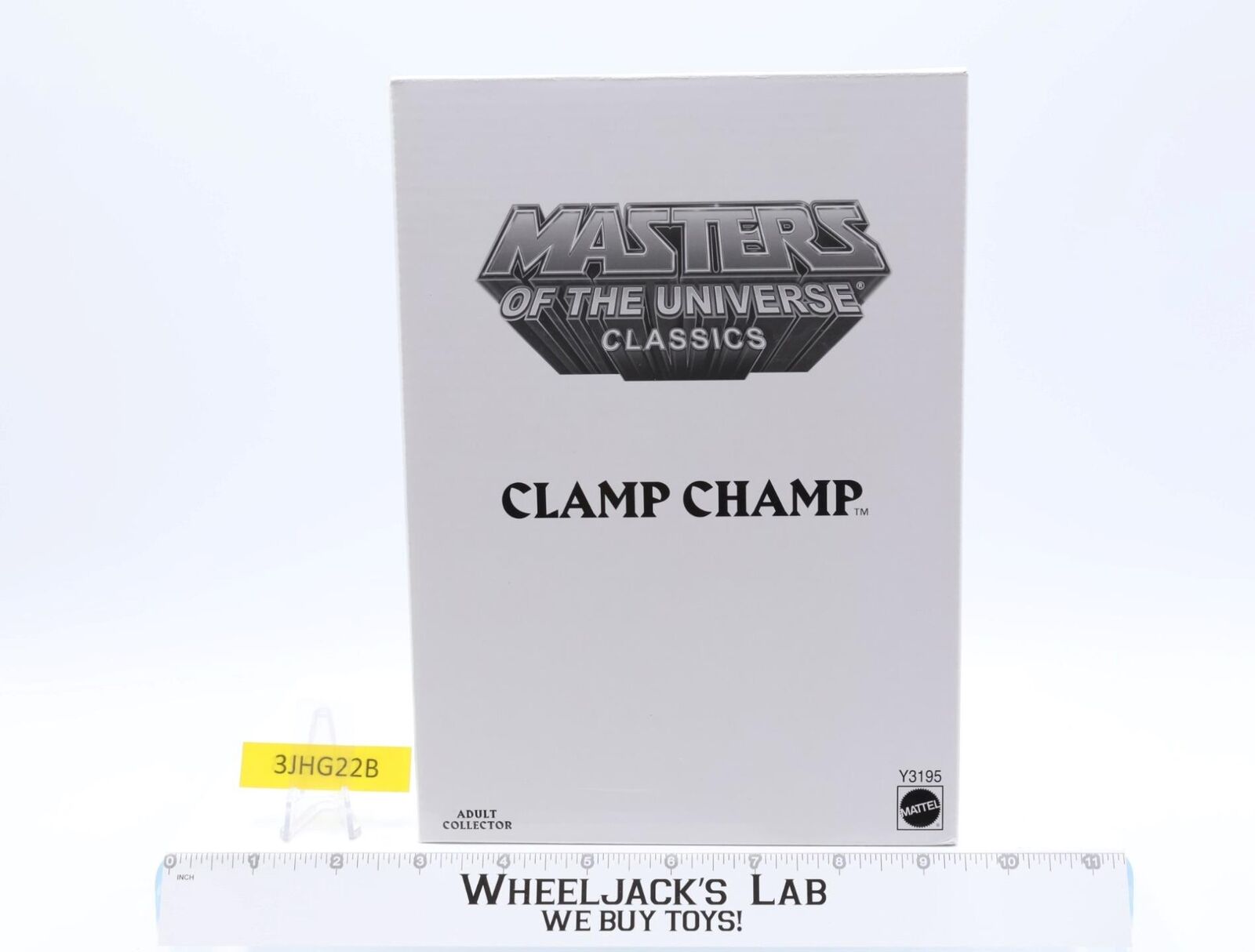 Clamp Champ w/ Mailer MOSC NEW He-Man Classics MOTUC 2013 Mattel Action ...