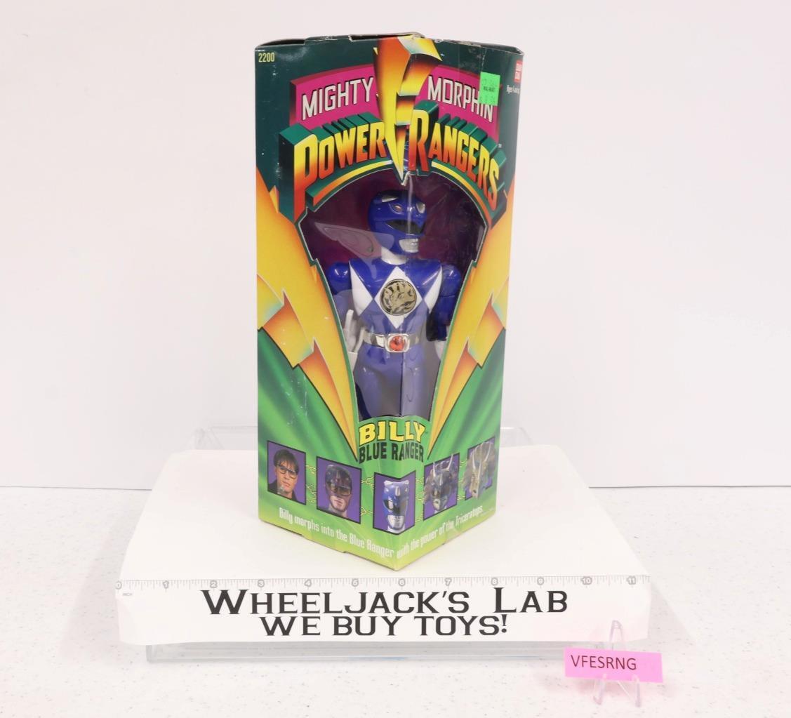 Billy Blue Ranger Complete Mighty Morphin Power Rangers 1993 Bandai 8 ...