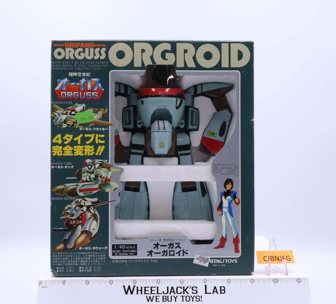 Drifand Orguss Orgroid Macross Takatoku Toys 1/40 Die Cast Robotech Figure - Wheeljack's Lab