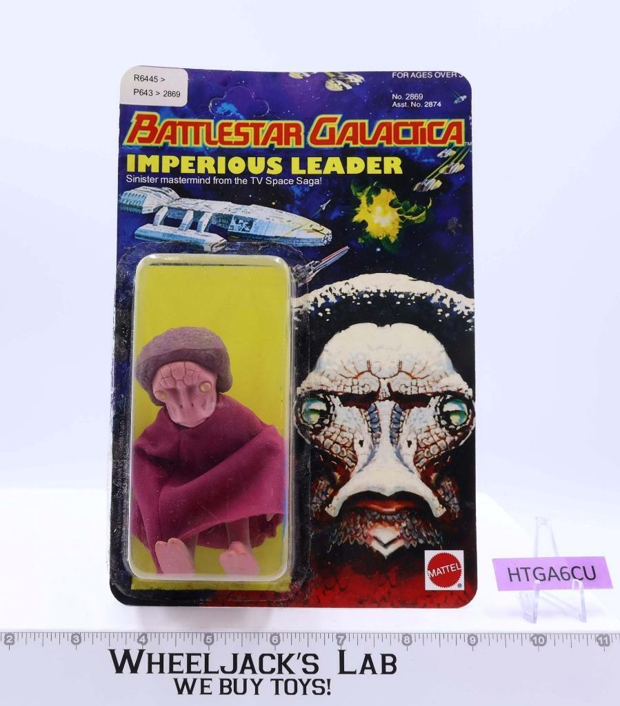 Imperious Leader W/Card Battlestar Galactica Mattel 1978 Vintage Action ...