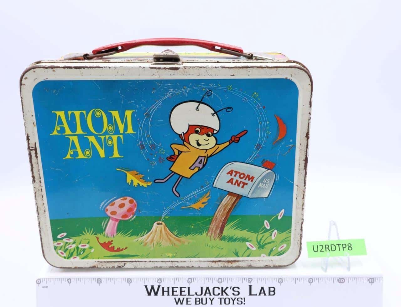 Atom Ant Metal Lunch Box NO THERMOS Hanna Barbera 1966 Vintage - Wheeljack's Lab