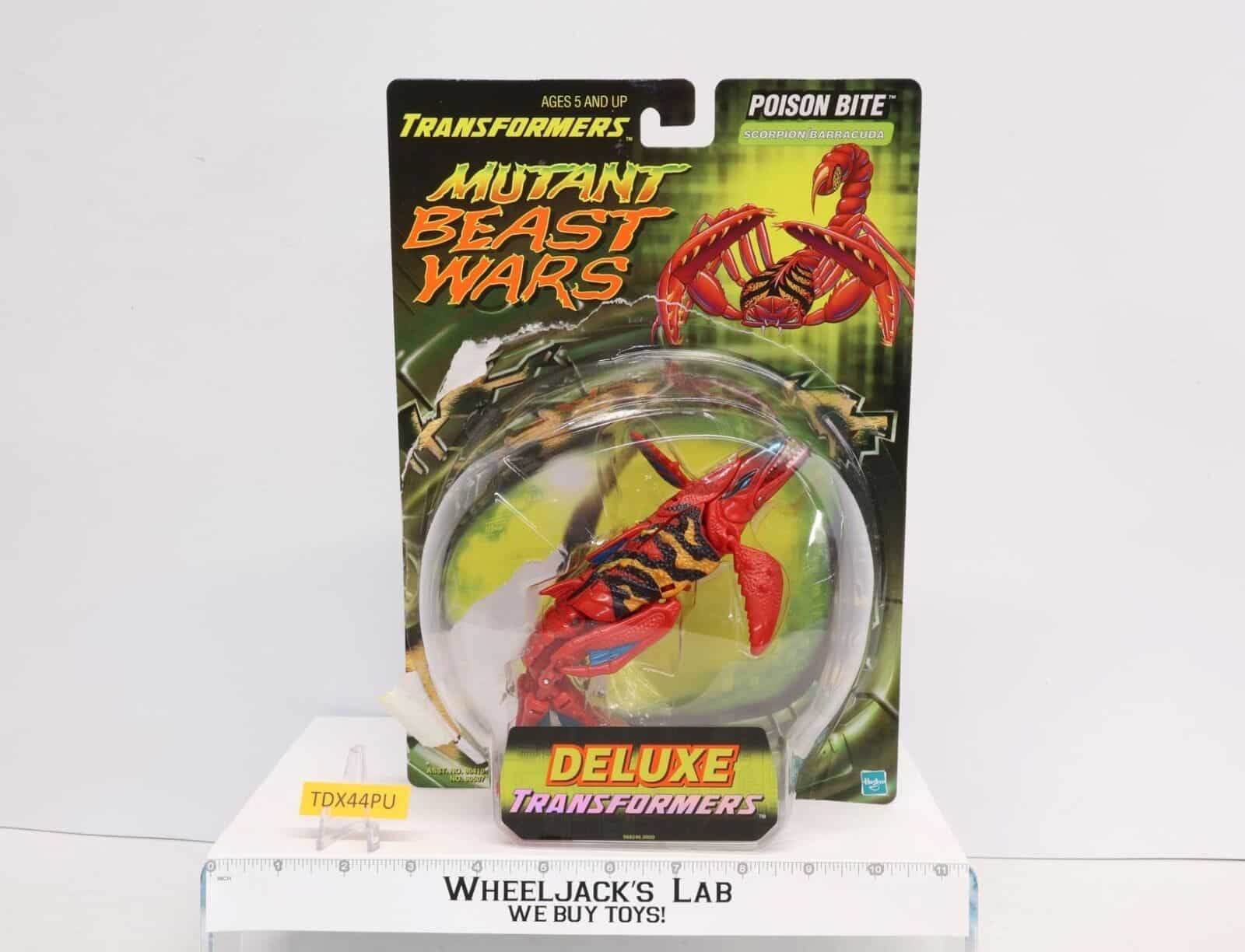 Poison Bite 100% Complete Deluxe Transformers Beast Wars 1999 Hasbro ...