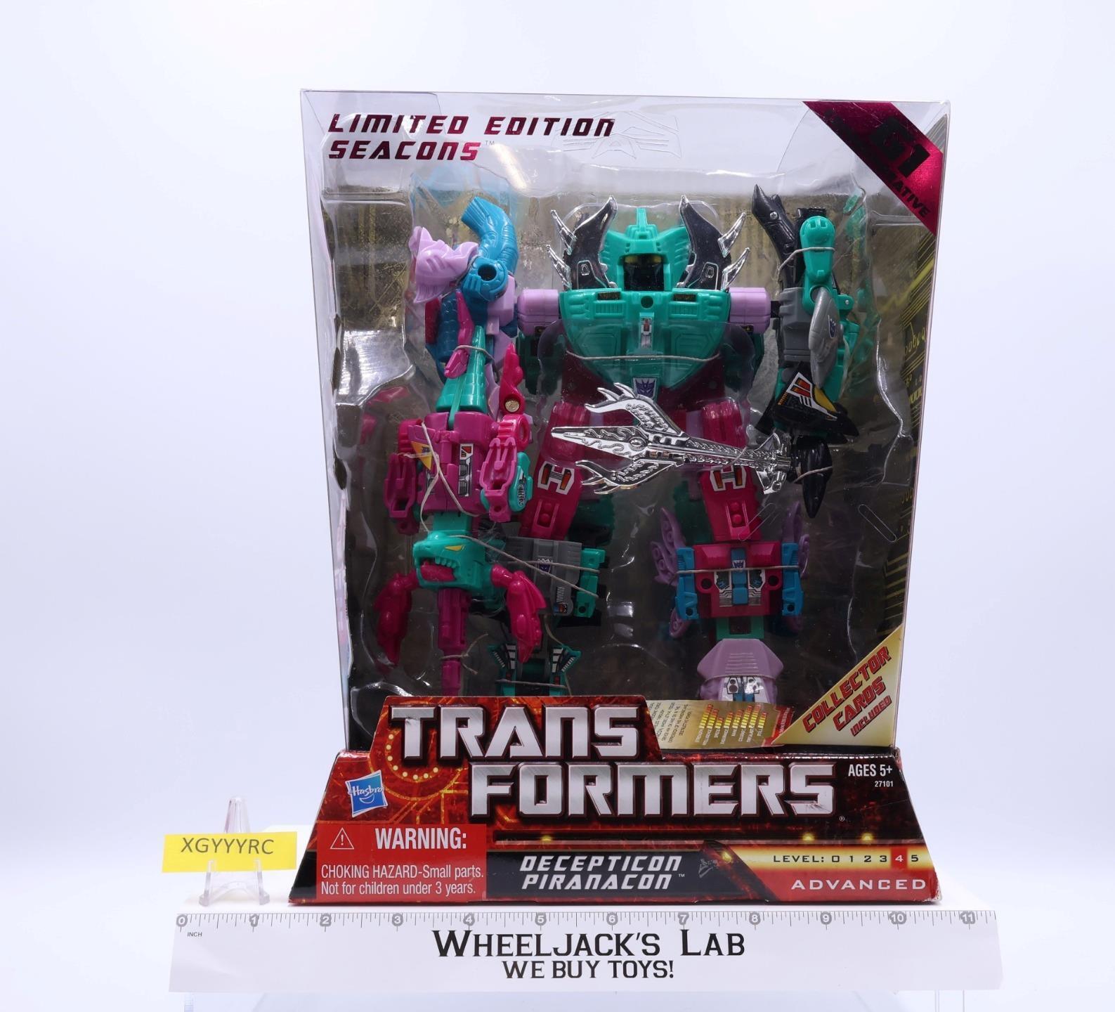 Piranacon Seacons Transformers G1 Commemorative BBTS 2010 Hasbro NEW ...