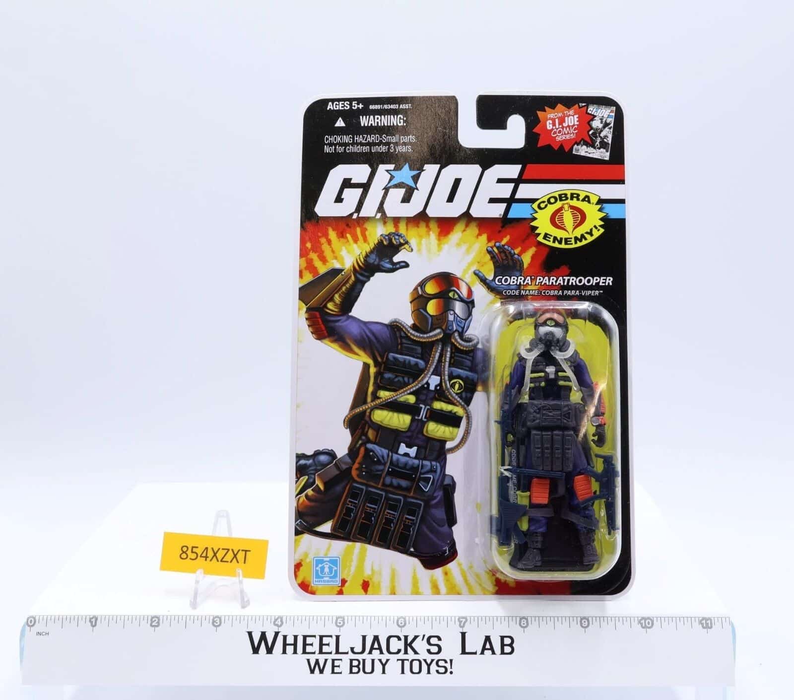 Para-Viper Paratrooper GI Joe 25th Anniv. 2008 Hasbro Figure NEW MOSC ...