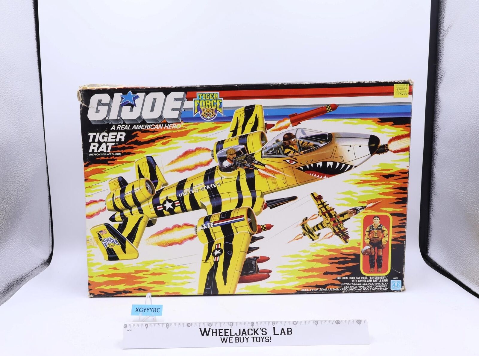 Tiger Rat 100% Complete W/BOX 1988 GI Joe Vintage Hasbro Vehicle Action ...