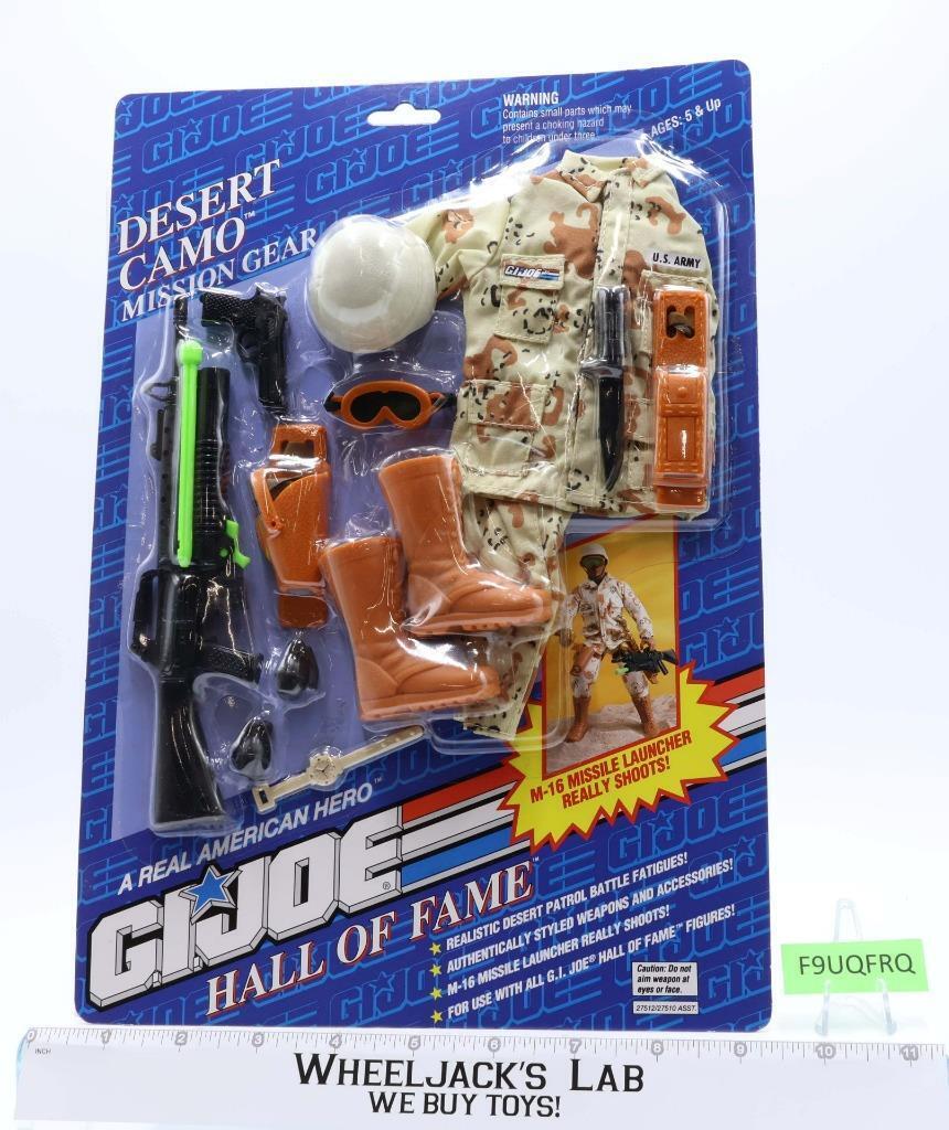 Desert Camo Mission Gear GI Joe Hall of Fame 21st Century Toys Action ...
