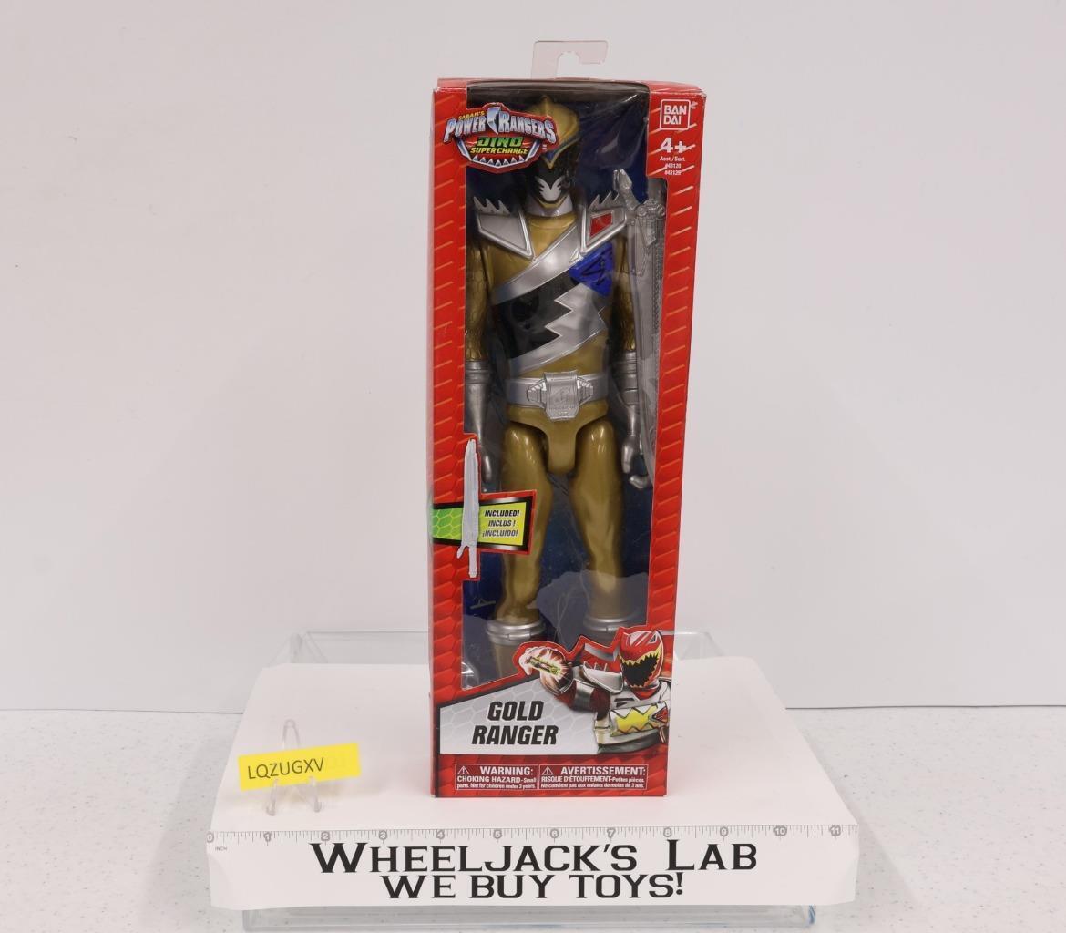 Gold Ranger 100% Complete Power Rangers Dino Super Charge 2015 Bandai ...