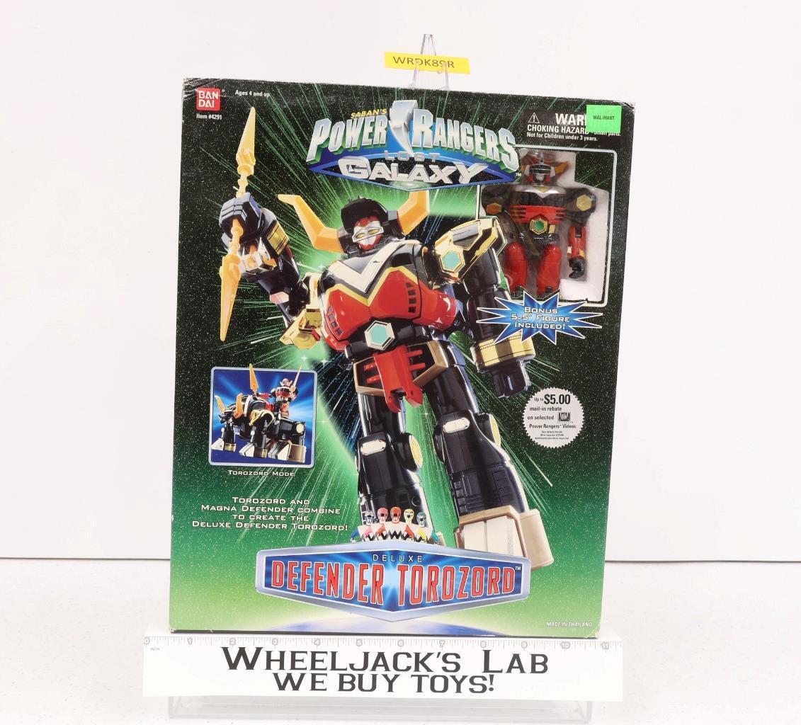 Deluxe Defender Torozord Complete Power Rangers Lost Galaxy 1998 Bandai ...
