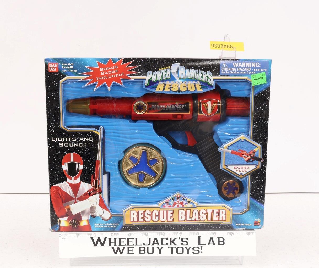 Rescue Blaster Complete Power Rangers Lightspeed Rescue 1999 Bandai ...