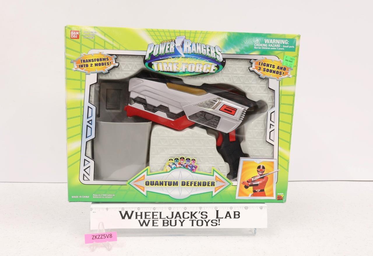 Quantum Defender 100% Complete Power Rangers Time Force 2001 Bandai ...