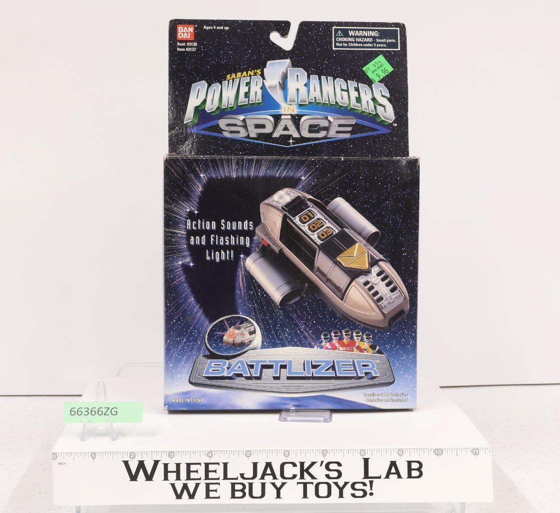 Battlizer 100% Complete Power Rangers in Space 1997 Bandai Action ...
