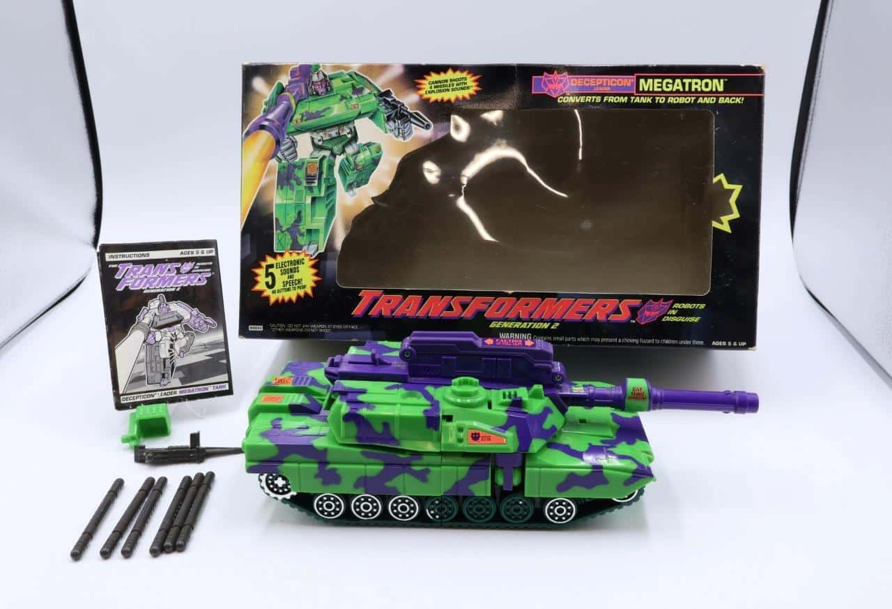 Megatron Leader 100% Complete W/Box G2 Transformers Hasbro 1993 Vintage ...