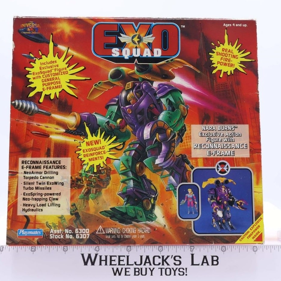 When Were the First Exo Squad Action Figures Made? - Wheeljack's Lab
