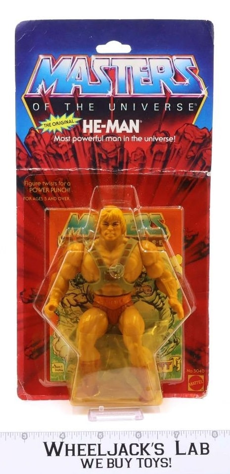 When Were the First He-Man Action Figures Made? - Wheeljack's Lab
